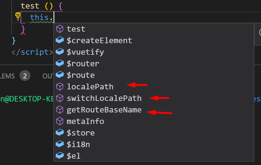 Provide TypeScript TypeDefs for localePath/switchLocalePath/getRouteBaseName functions · Issue ...